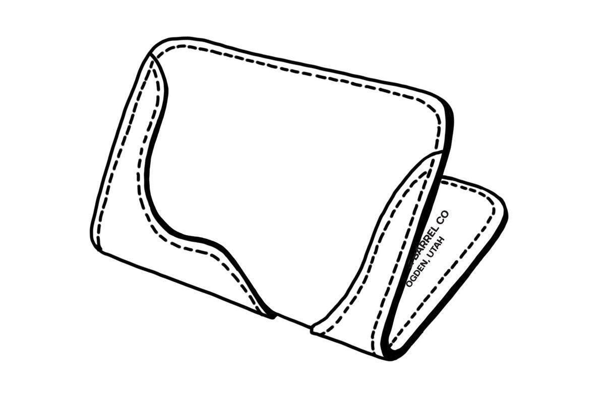 DIY Leather Wallet Design Templates & More | Stock and Barrel